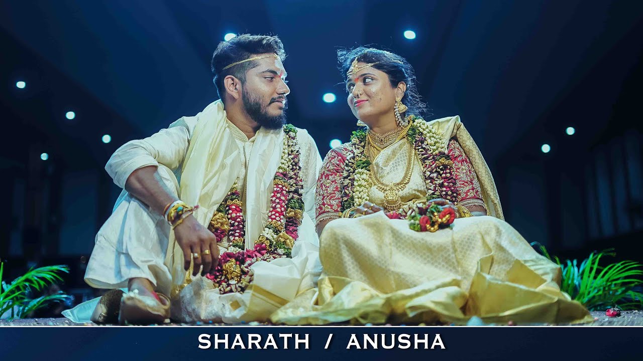 SHARATH // ANUSHA || Wedding ighlights 2022 || FRIENDS STUDIO || - YouTube