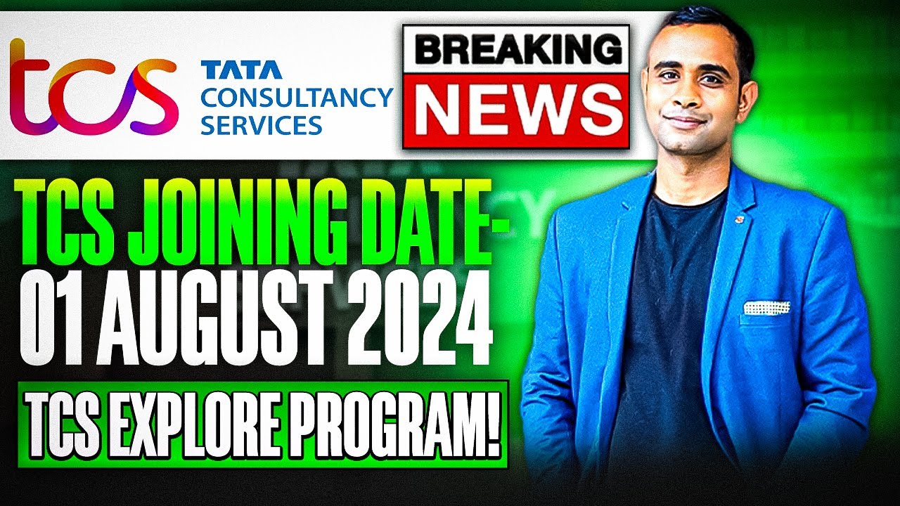 🔥TCS Joining on 1 August 2024 | No BGC Required | TCS Explore Email🔥 ...