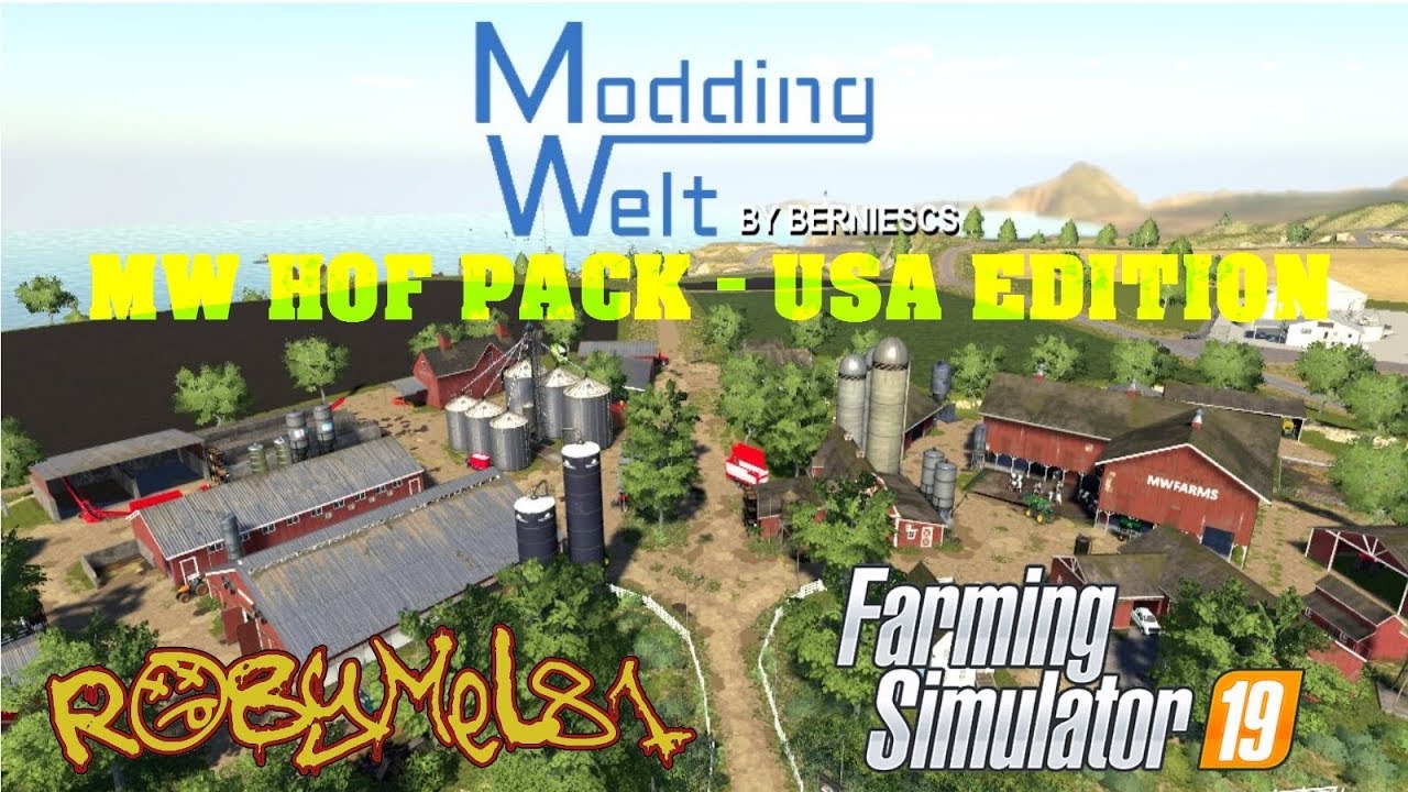 Farming Simulator 2019 - MW HOF PACK - USA EDITION (Solo Pc) - TEST MOD ...