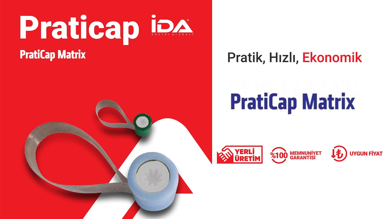 İda Dental'den Dental Matris Sistemi PratiCap Matrix Dental Matrix ...