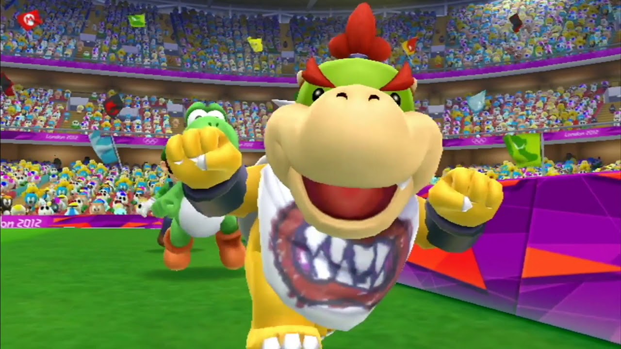 Football with Team Yoshi - Mario & Sonic at the London 2012 Olympic ...