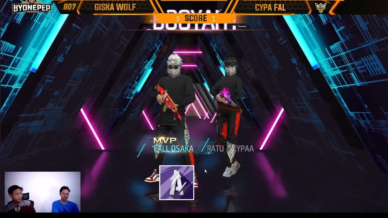 Laga pepeng shoot ff indo duel ep ep duo bucin antara GISKA WOLF 444 VS ...