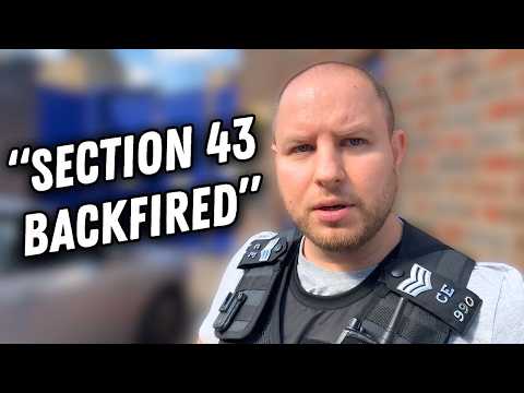 Section 43 Threat Backfires on UK Police During Police Station Audit | UK Audit
