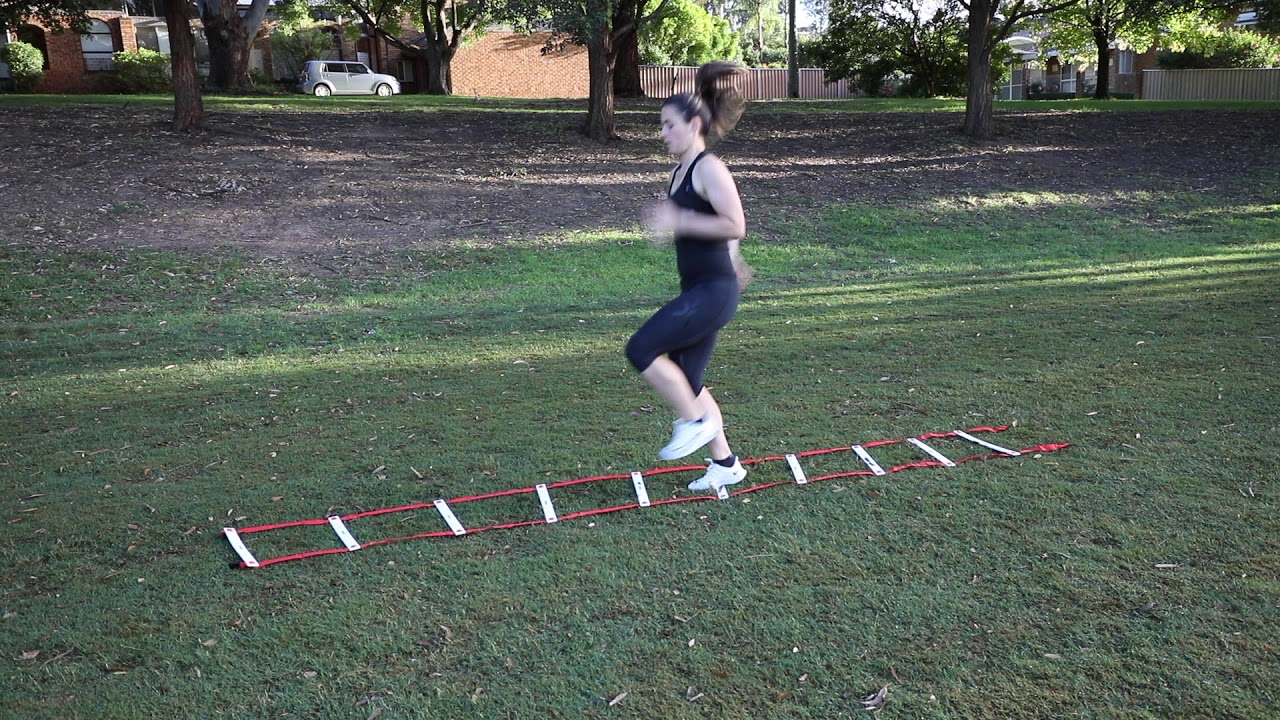 Single leg hops - YouTube