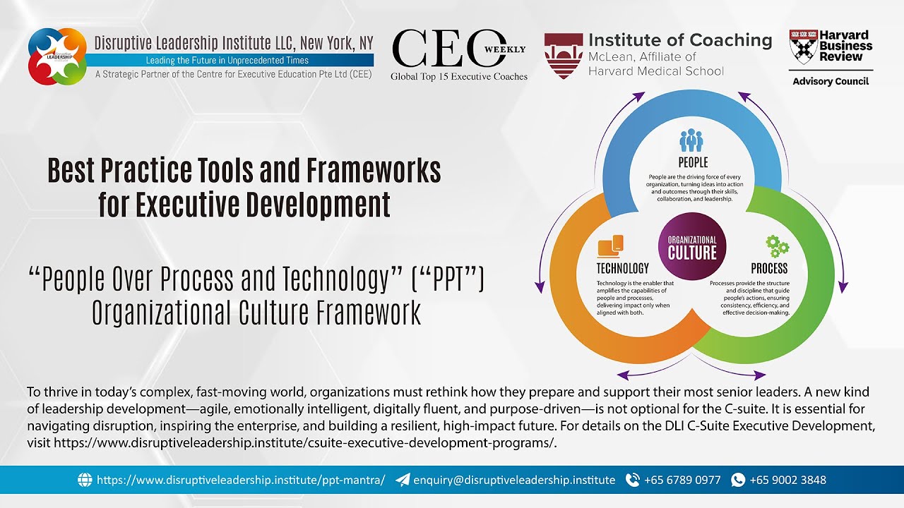 The "People First Over Processes & Technology" (PPT) Organizational ...