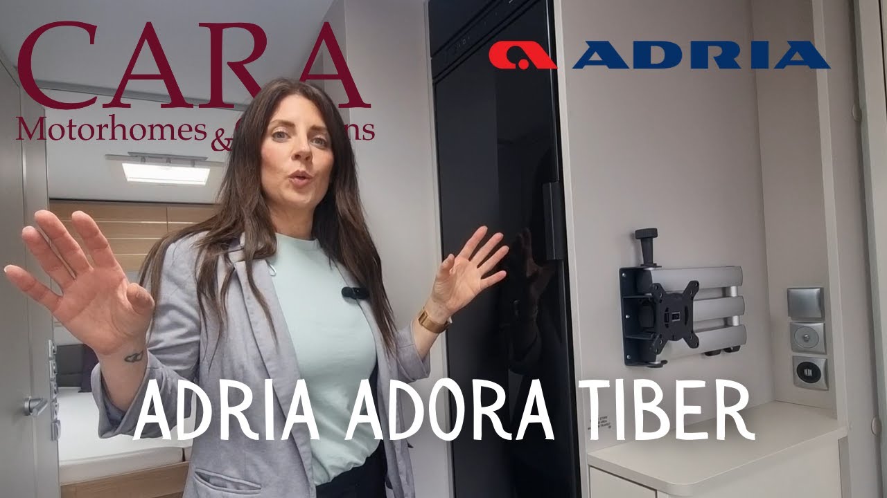 Love the layout of this Adria Tiber caravan! - YouTube