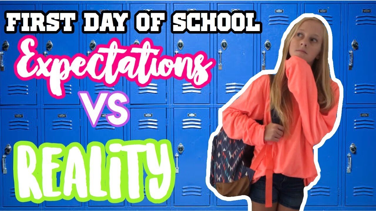SCHOOL EXPECTATIONS VS REALITY! - YouTube