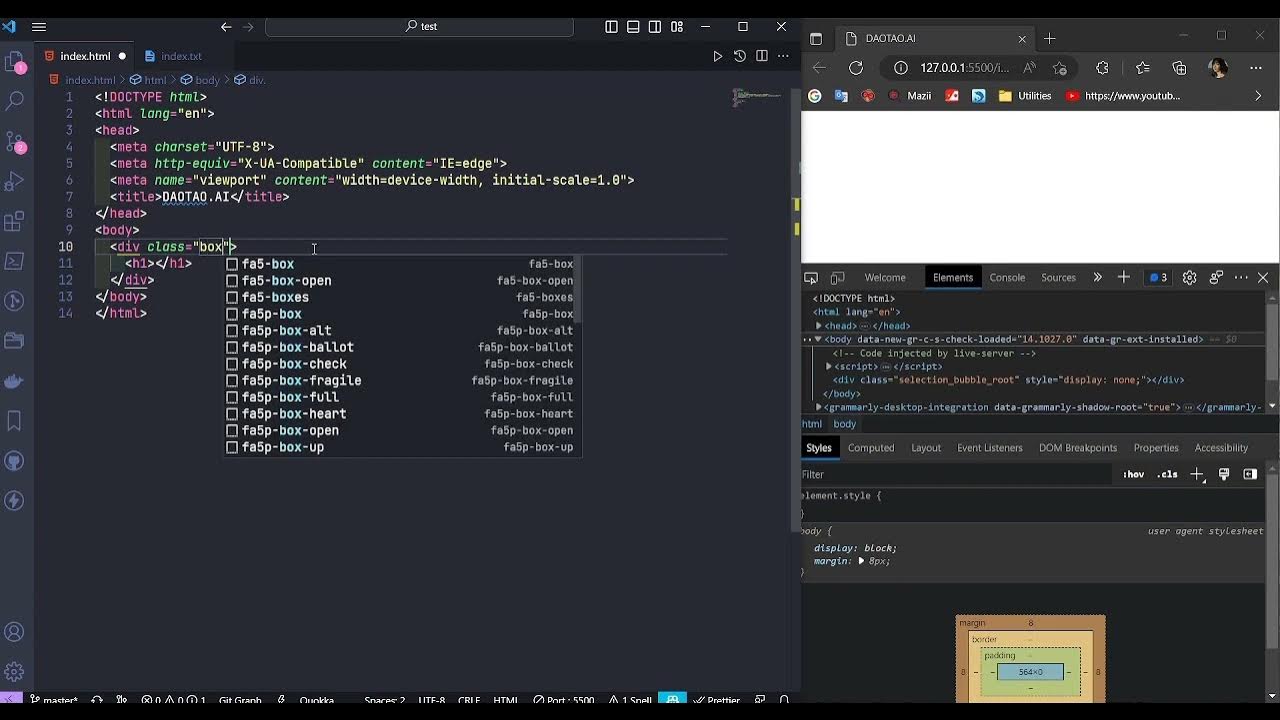 Element & Attribute & Text - YouTube