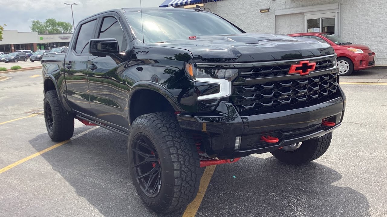 This Chevrolet Silverado ZR2 has a lot of mods, especially two big loud ...