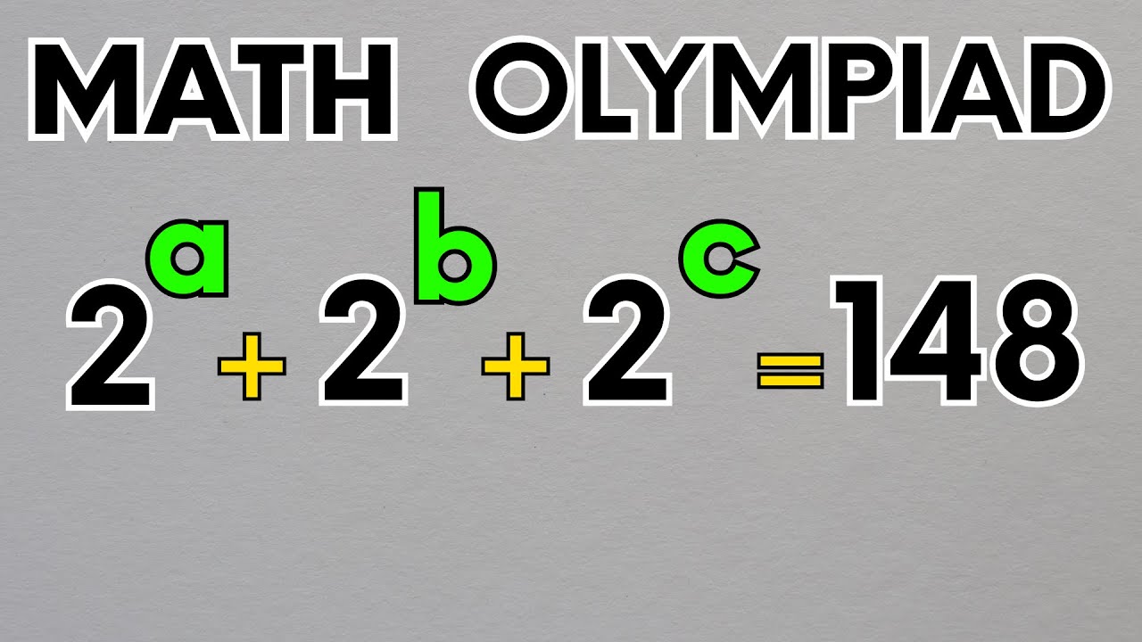 Math Olympiad Question For Expert Students | Can You Solve? | Find (a,b ...