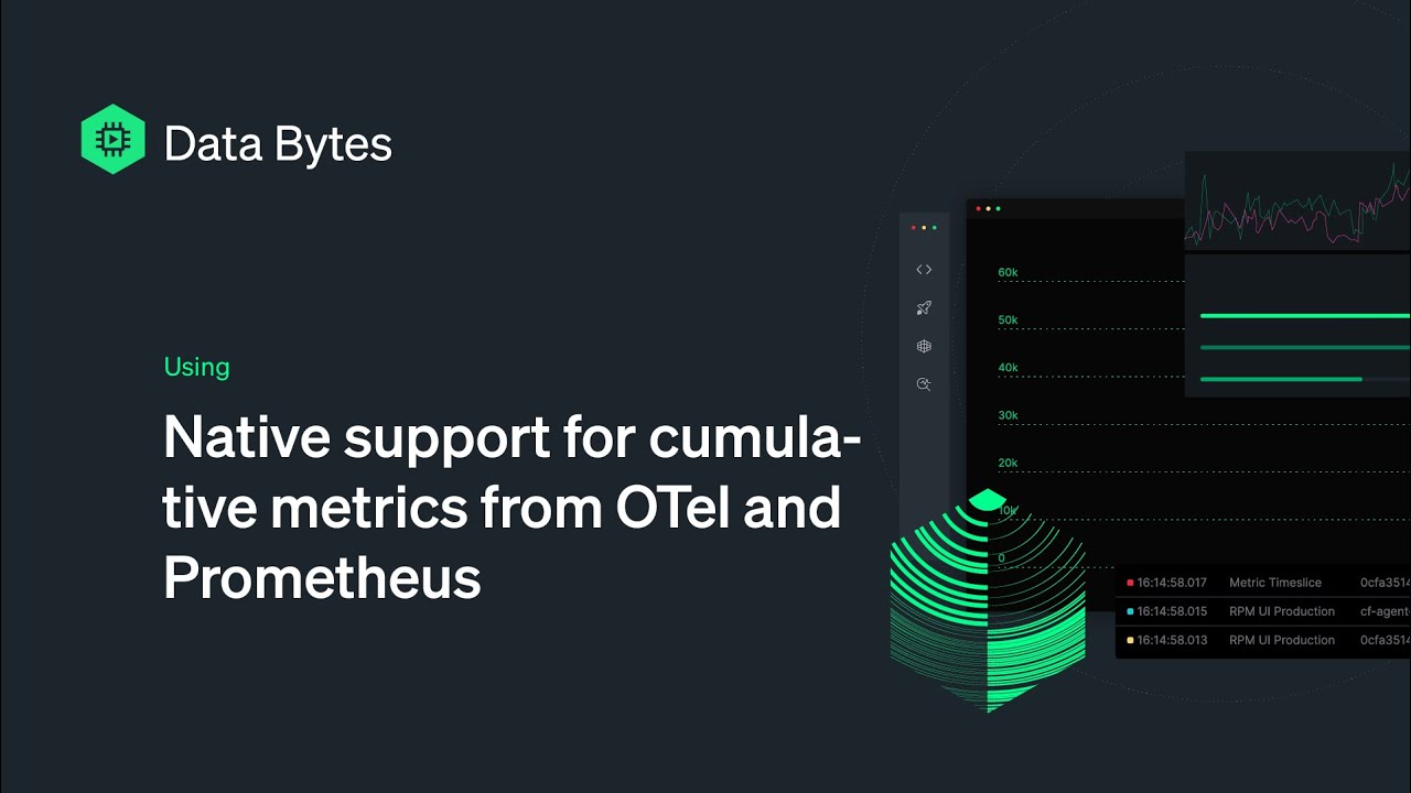 Native support for cumulative metrics from OTel and Prometheus - YouTube