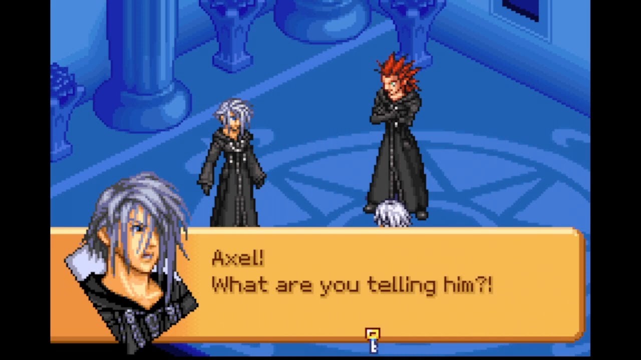 Kingdom Hearts Chain of Memories Reverse Rebirth (GBA): Riku Replica ...