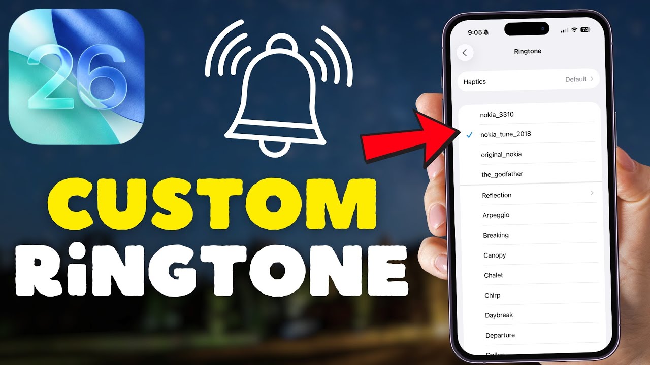 How to Set Custom Ringtone on iPhone (iOS 26) - YouTube