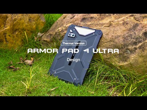 Ulefone Armor Pad 4 Ultra Series Design: Rugged, Powerful, Portable!