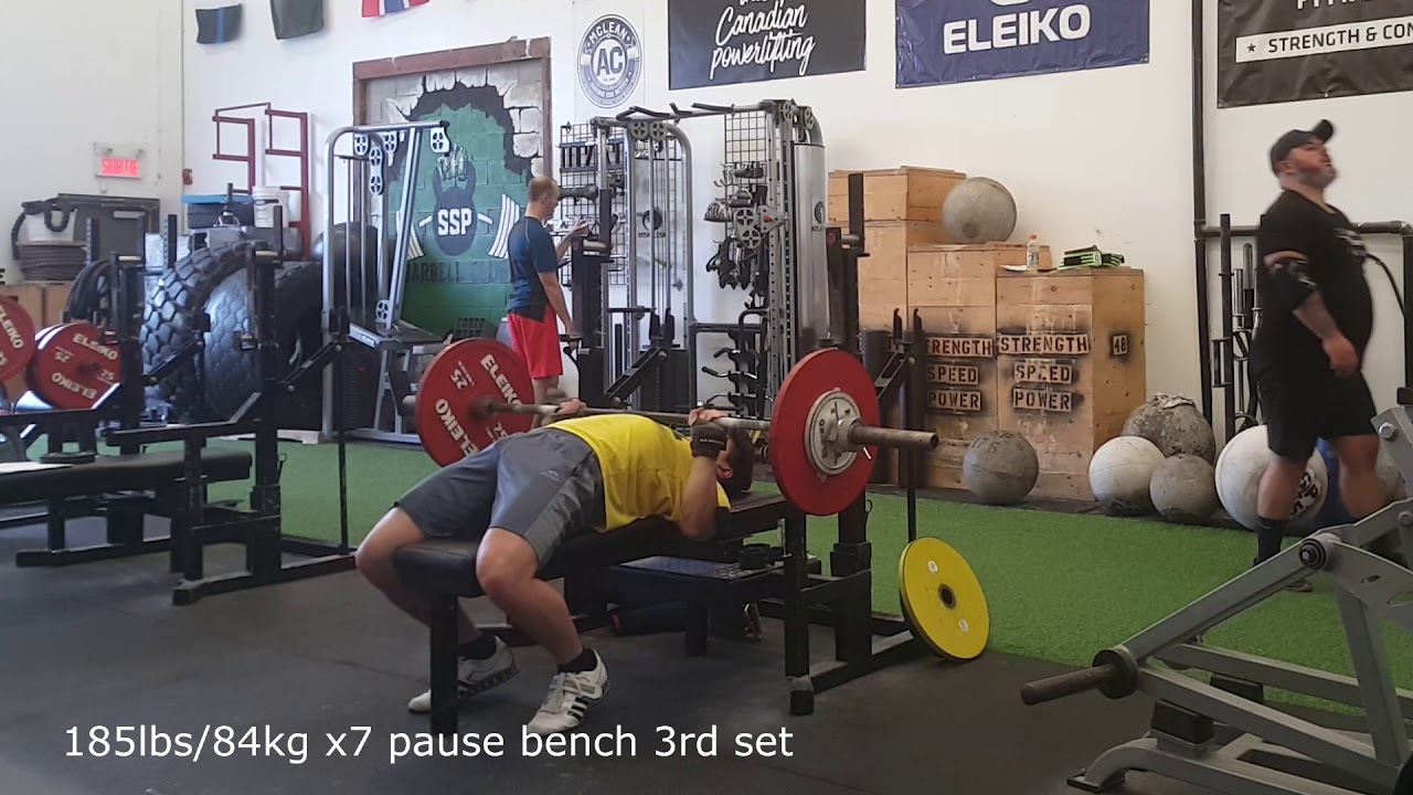 Week 1 Second Training Session to a 1200 Pound Total in 8 Weeks at 176 ...