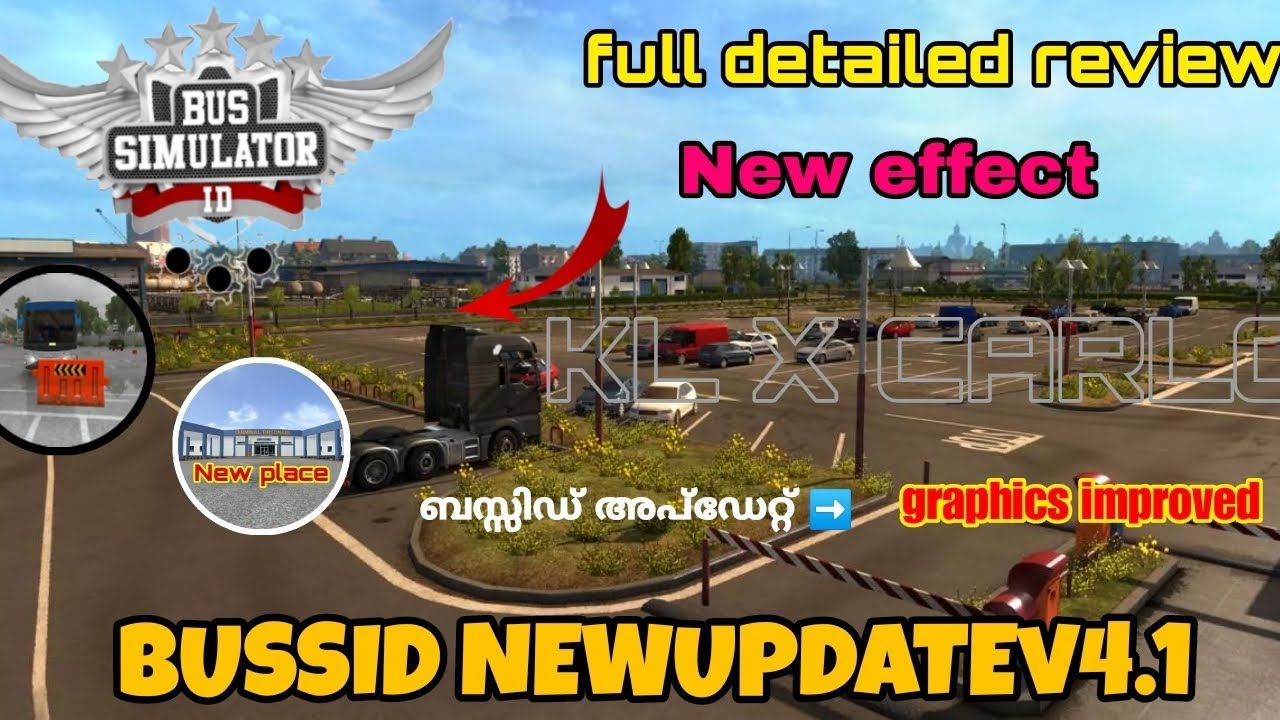 bussid new update v4.1 full detaild review - YouTube