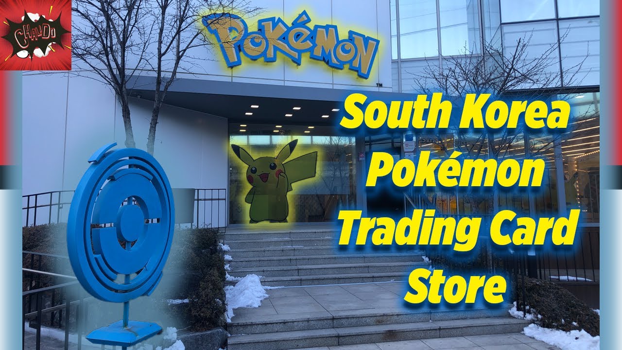 South Korea Pokemon Trading Card Shop Vlog 22.12.2024 - YouTube