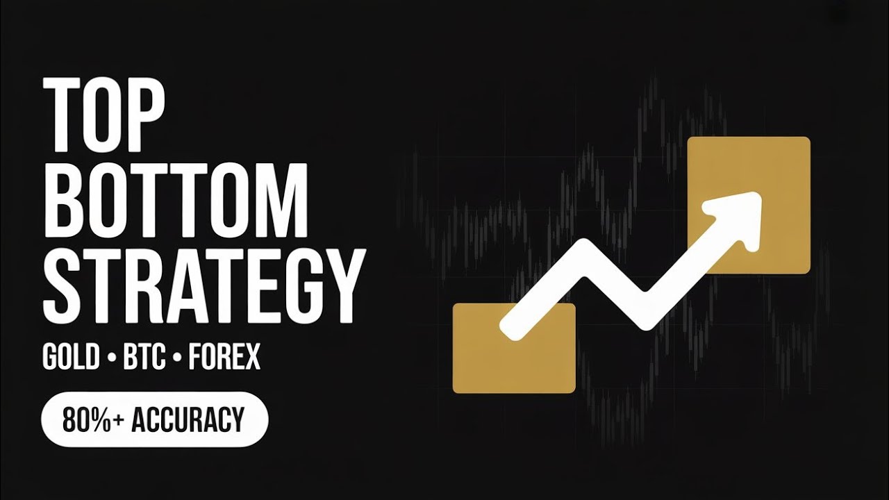 Top Bottom Trading Strategy for Gold (XAUUSD) Bitcoin & Forex | High ...