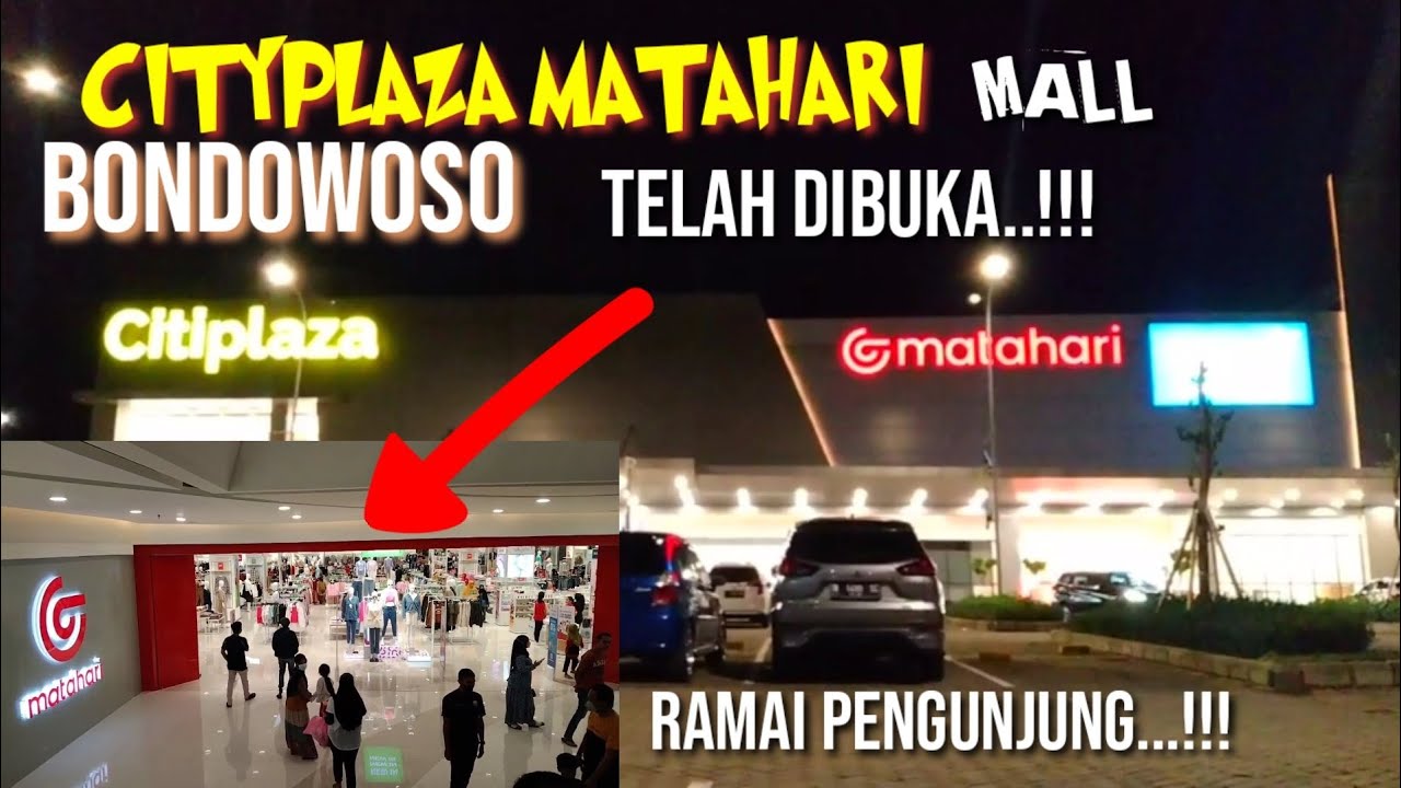 MALL MATAHARI TERBARU DI BONDOWOSO - YouTube