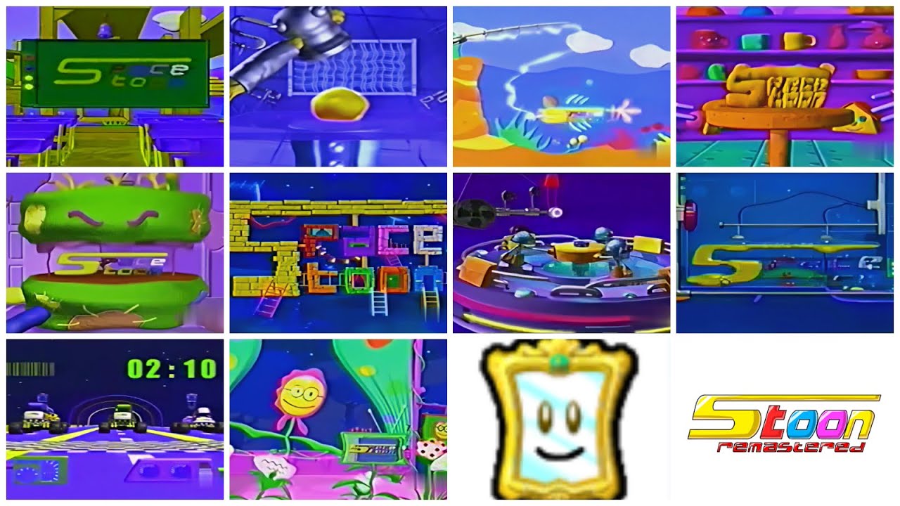 SpaceToon 2000 2004 10 Planets 2nd Logo ID Low Pitch & Mirror Mode ...