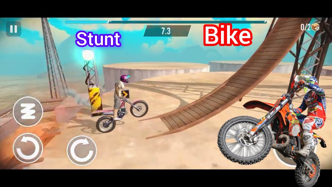Stunt Bike Extreme Levels - YouTube