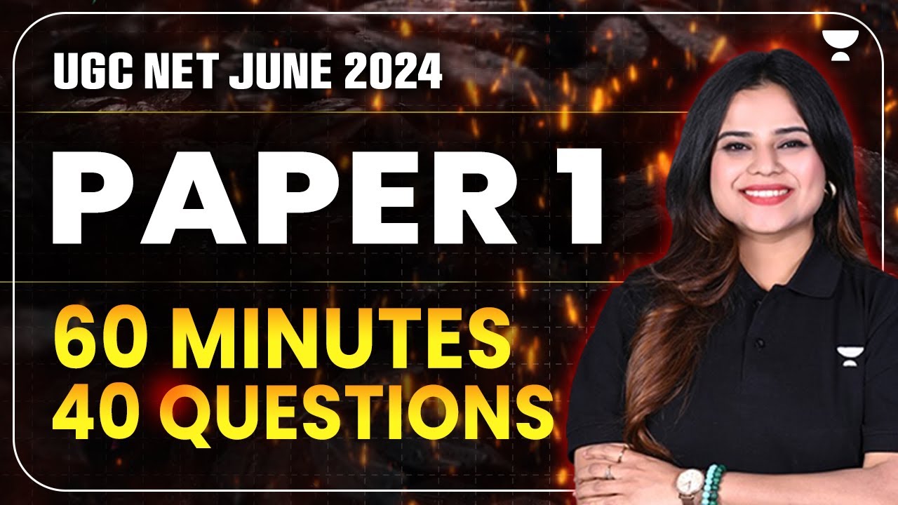 UGC NET 2024 Paper 1 Top 60 Questions | 100% Expected Questions of ...