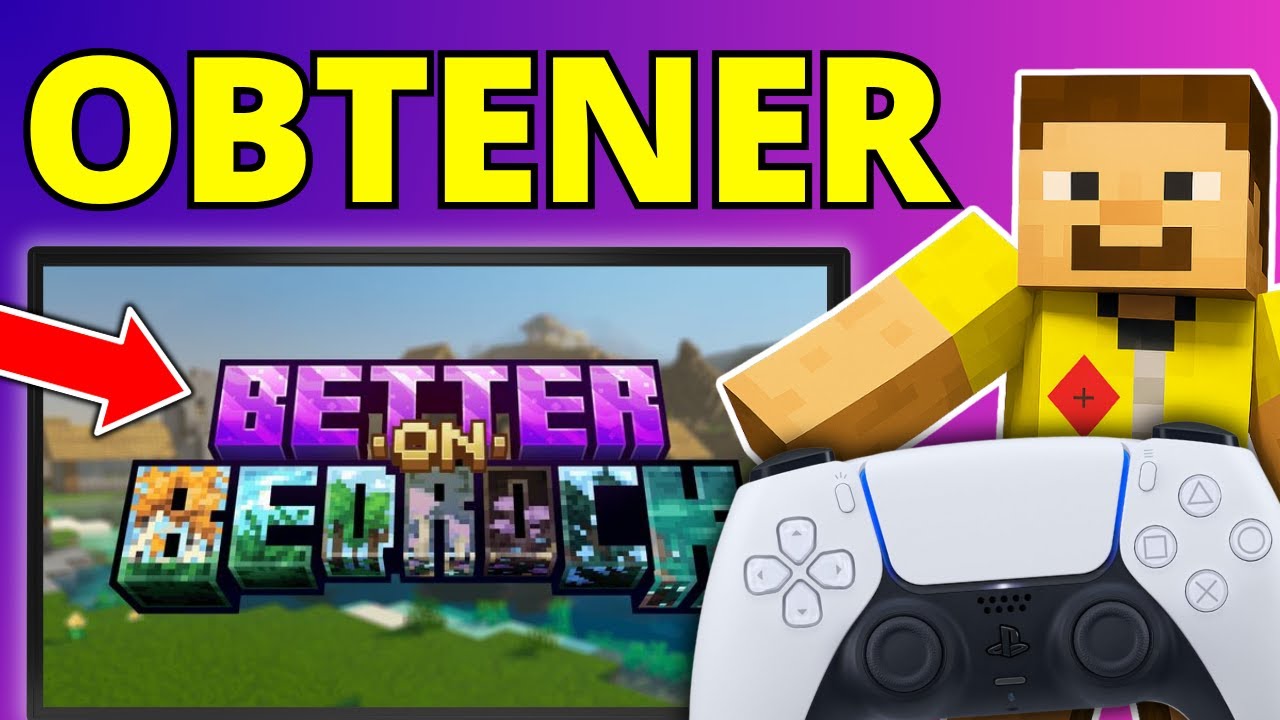 Cómo Obtener Better On Bedrock En Minecraft PS5/PS4 o Xbox - YouTube