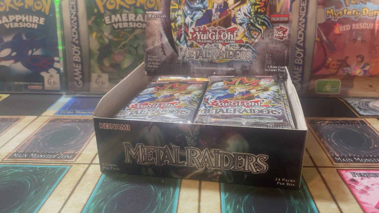 Opening A Metal Raiders 25th Anniversary Booster Box! - YouTube
