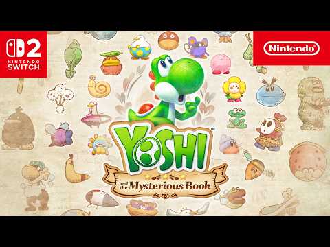 Yoshi and the Mysterious Book (Nintendo Switch 2) – Trailer panoramico