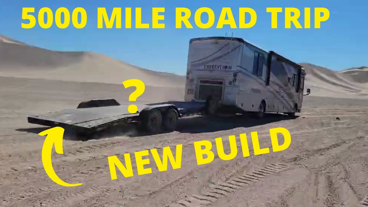 NEW BUILD SAND DUNES ROAD TRIP RV 5K MILES - YouTube