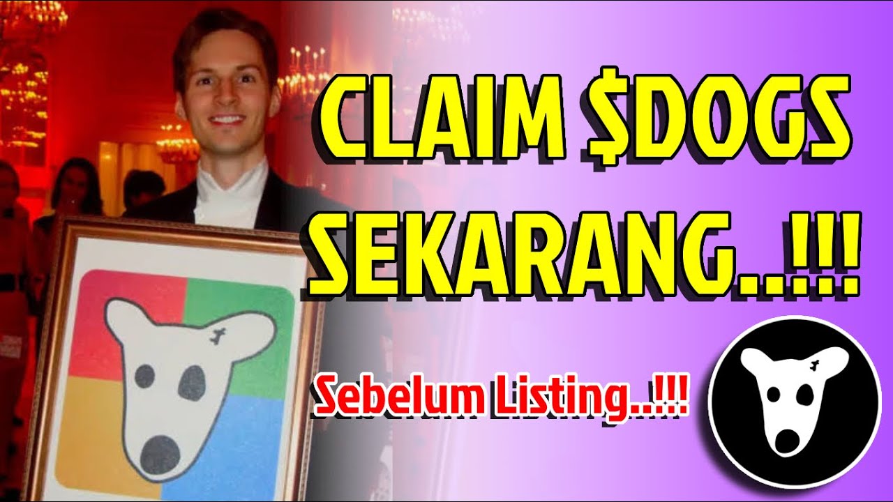 Cara Garap Airdrop Project DOGS Telegram Maskot Pavel Durov - YouTube