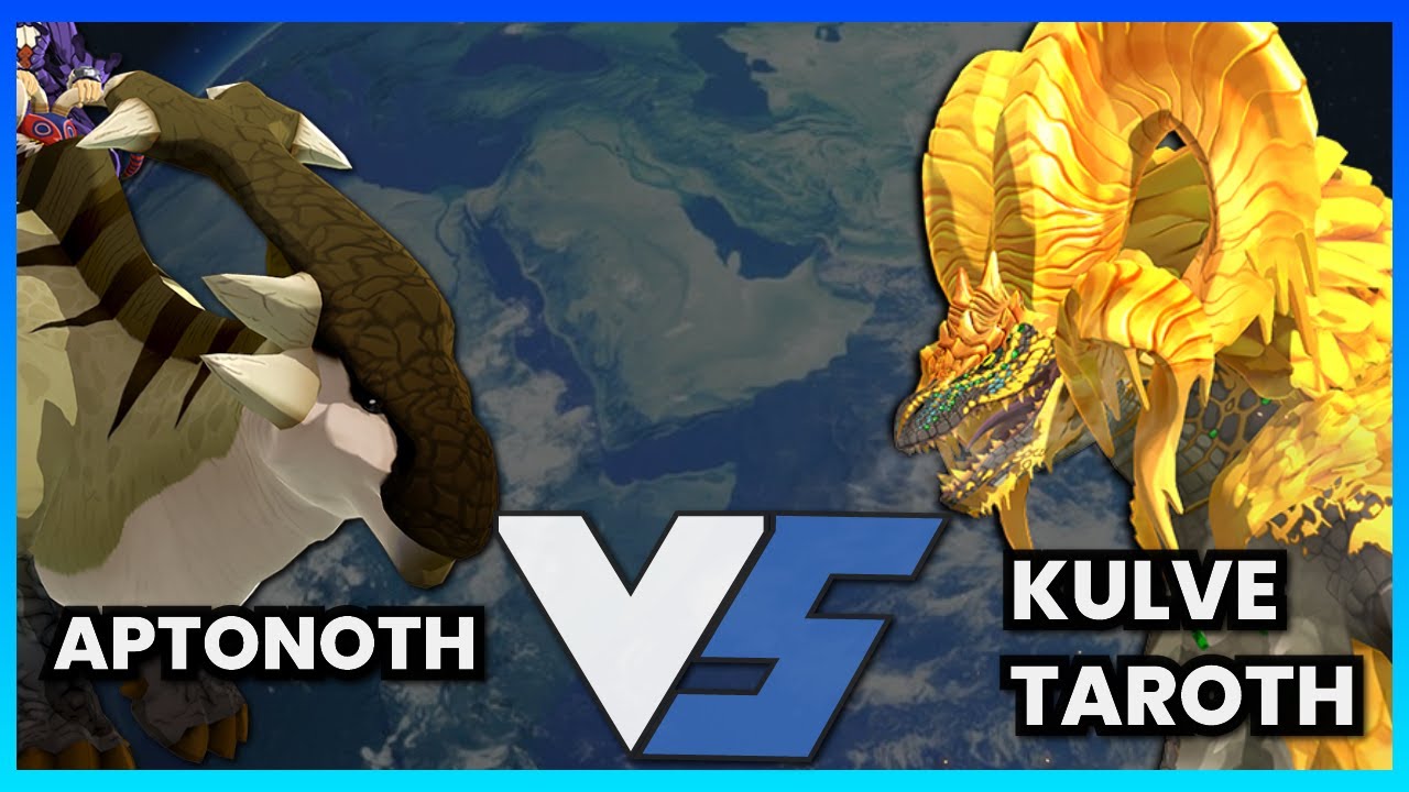 APTONOTH vs KULVE TAROTH | Monster Hunter Stories 2 Update 2.0 | Kulve ...