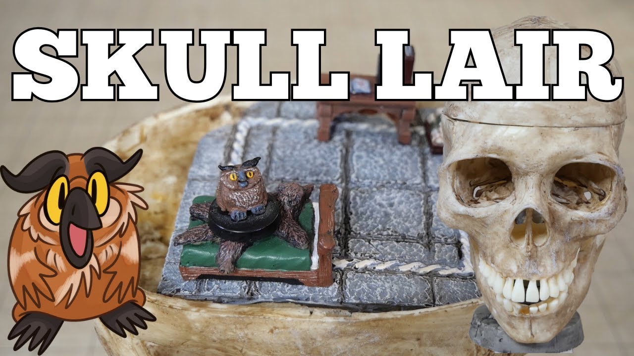 Skull Lair D&D Craft - YouTube