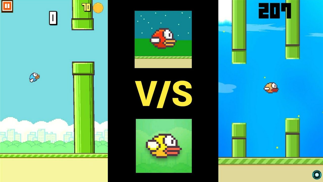 Flipper Bird VS Flap Up Game • Flipper Bird Game Trick • Flap Up Game ...