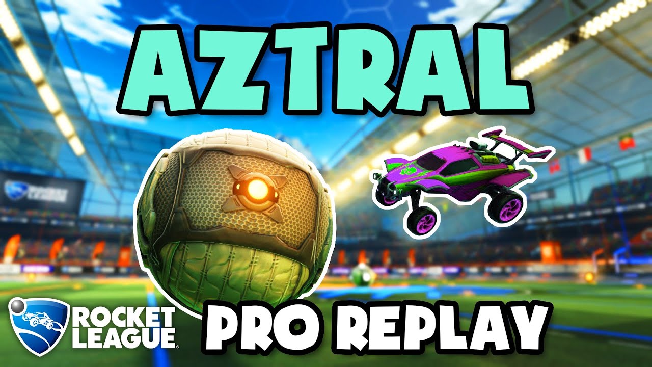 AztraL Pro Ranked 2v2 POV #109 - Rocket League Replays - YouTube