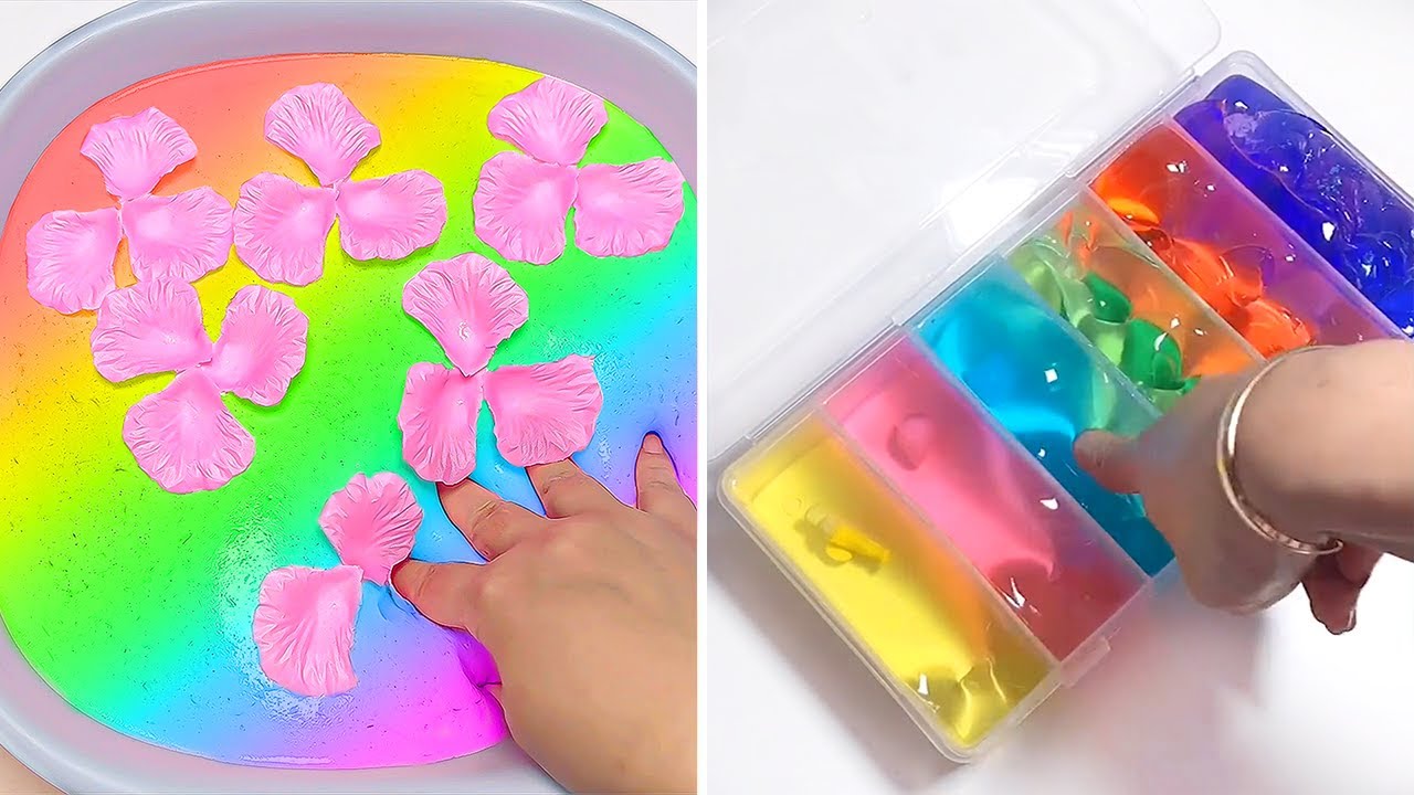 8 Hour Satisfying Slime ASMR Videos For Sleep – Relaxing Slime #368 ...