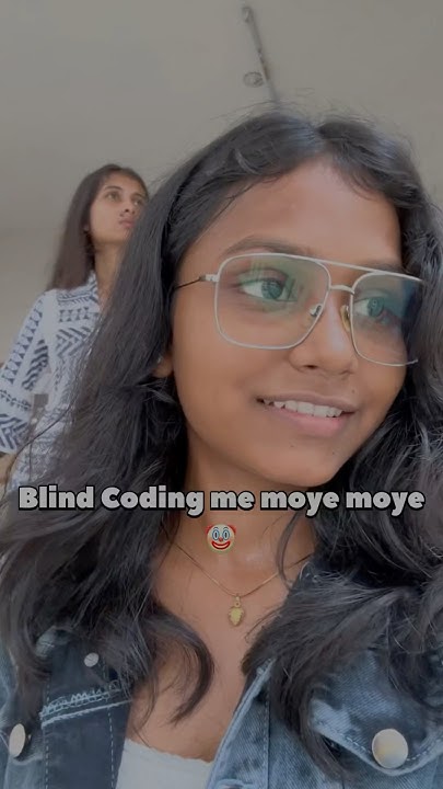 Blind coding me number 1😱😁 #shorts #ytshort #minivlog #tranding - YouTube