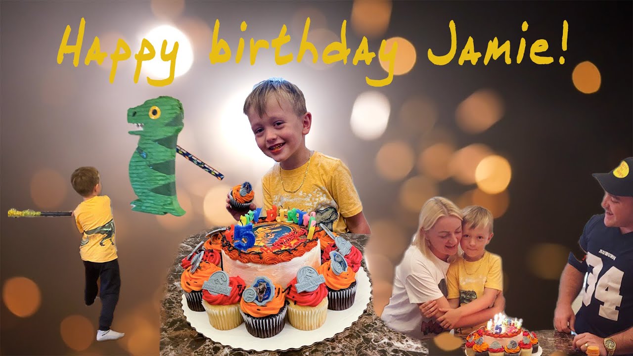 Happy Birthday Jamie !! Jamie’s 5th Birthday Party !! Birthday Vlog ...