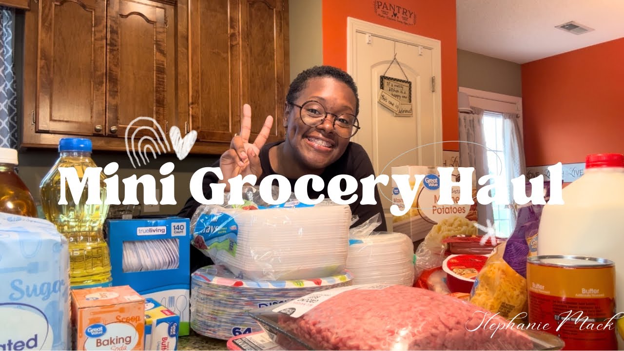 *NEW | Mini WALMART Grocery Haul...🛒 - YouTube