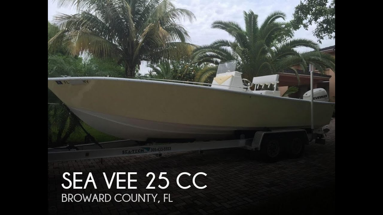 [SOLD] Used 1983 Sea Vee 25 CC in South West Ranches, Florida - YouTube
