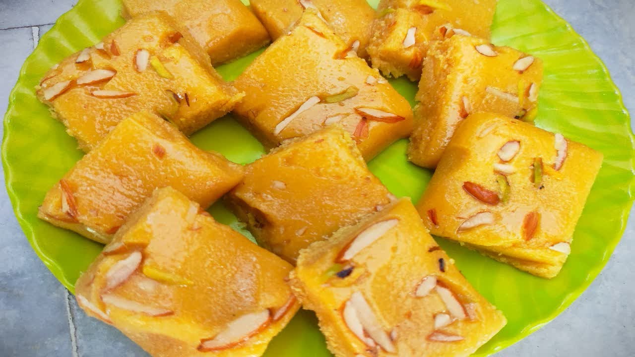 बिना चीनी,खोया से बनाएं स्वादिष्ट बर्फी | Tasty Barfi Recipe for ...