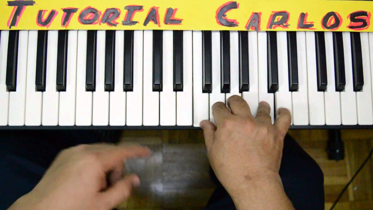 Tal como soy Jesus adrian romero - Tutorial Piano Carlos - YouTube