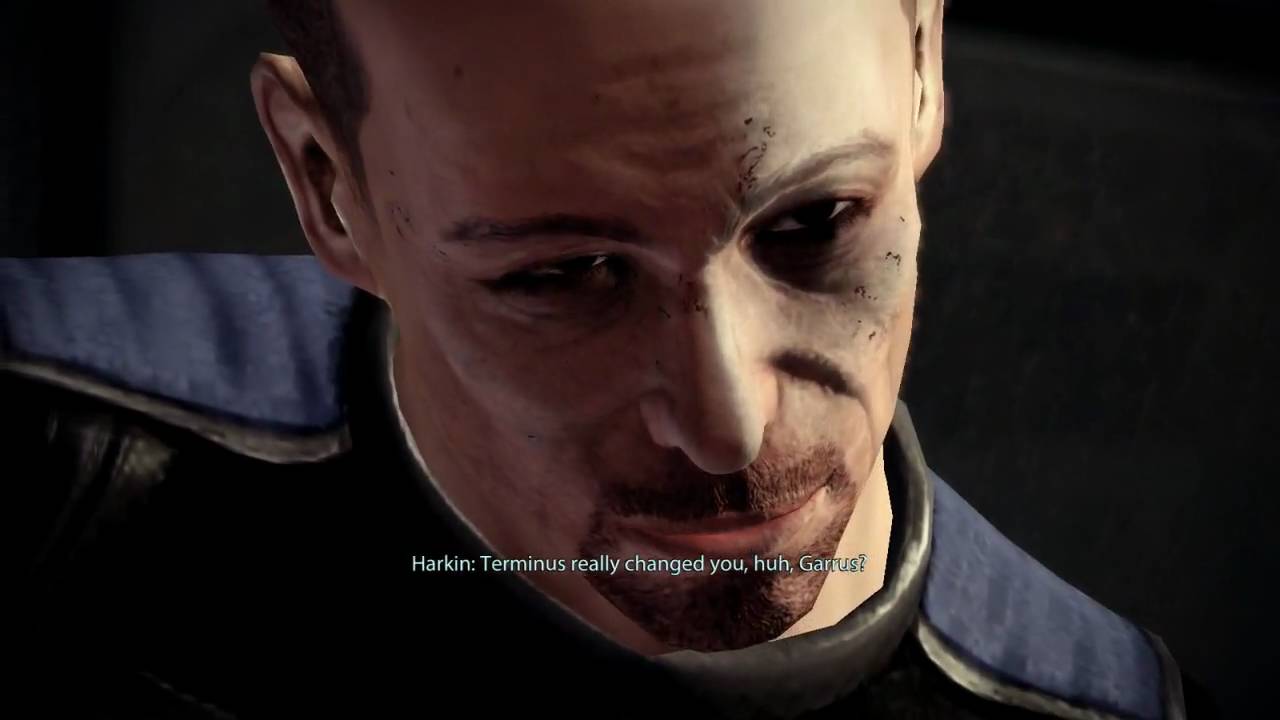 Mass Effect 2 - Help Garrus (Loyalty Mission) - Interrogating Harkin ...