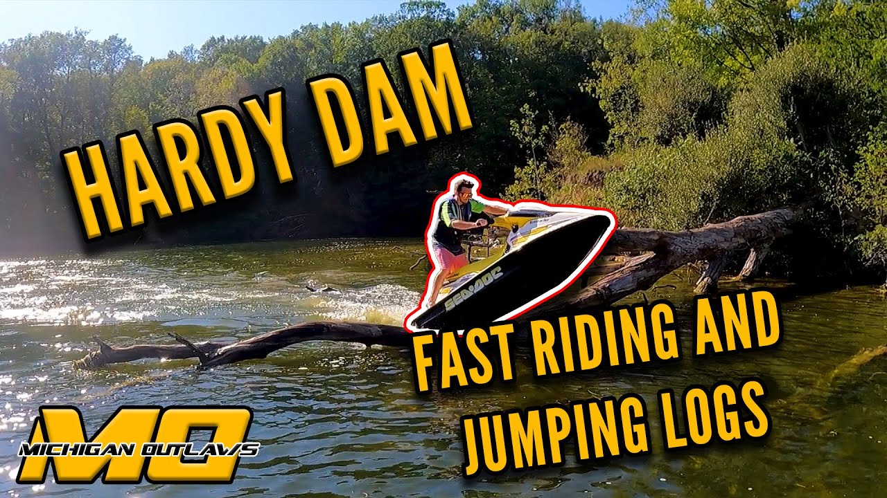 Taking the Jetski's to Hardy Dam - YouTube
