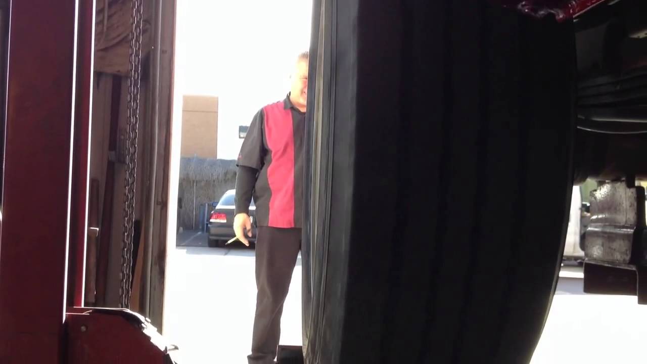 Bent axle on dodge ram - YouTube