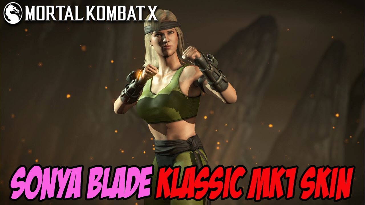 Mortal Kombat Klassic Pack 1 Sonya Blade MK1 - YouTube