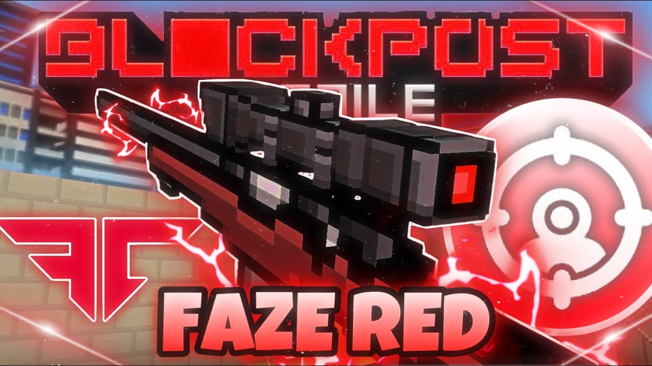 FAZE RED BODIES SNIPER ARENA LOBBIES | BLOCKPOST MOBILE ( crispy shots ...