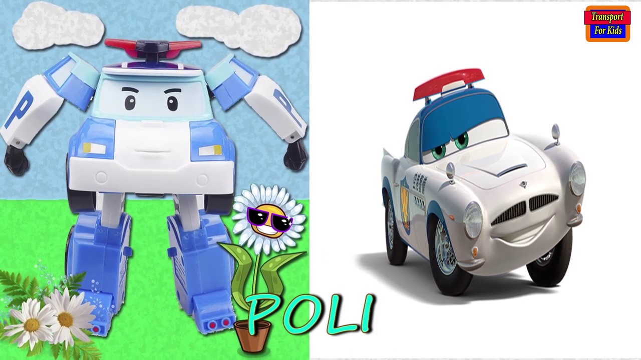 Robocar Poli in real life! Educational video for kids! New cartoons ...