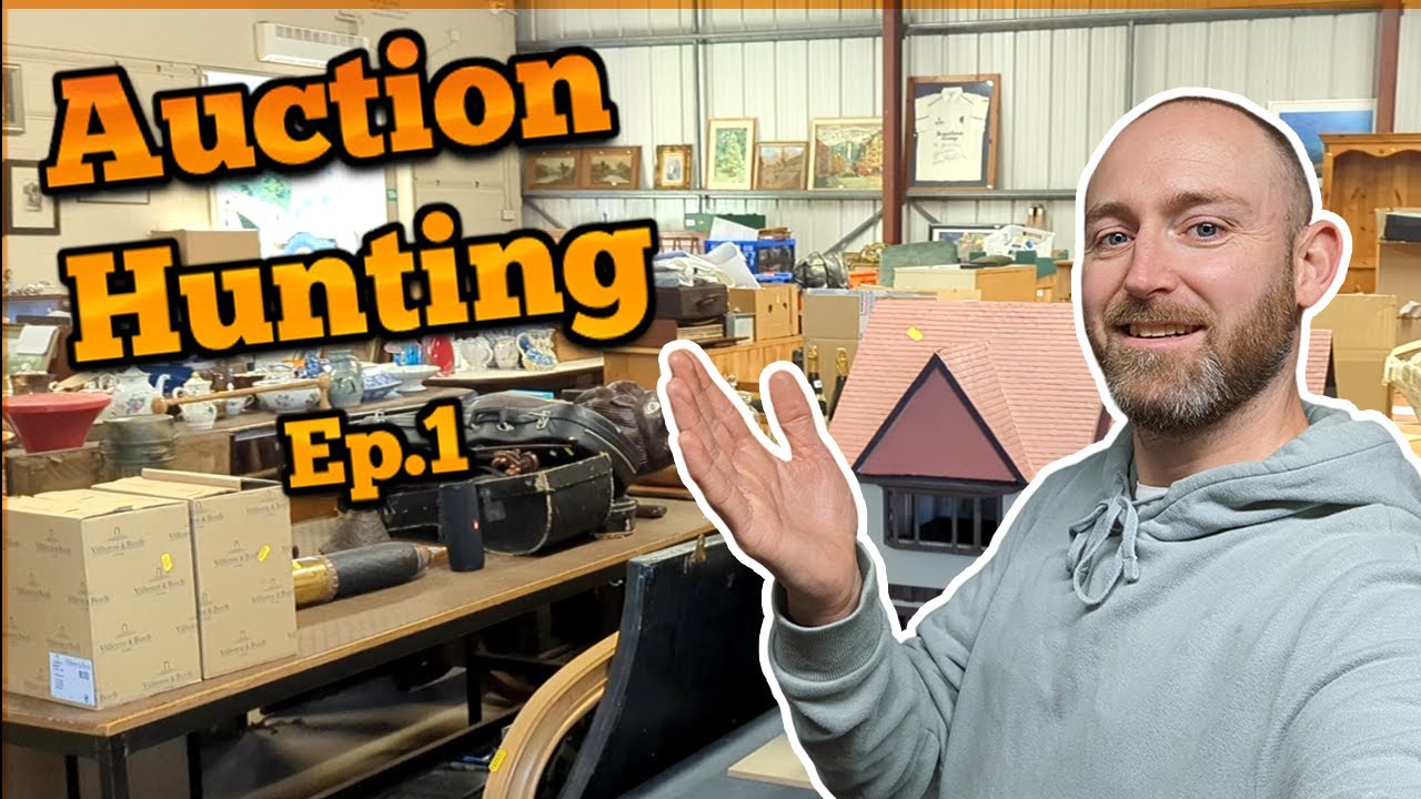 Making Money Buying At Auction Houses And Selling Online! - YouTube