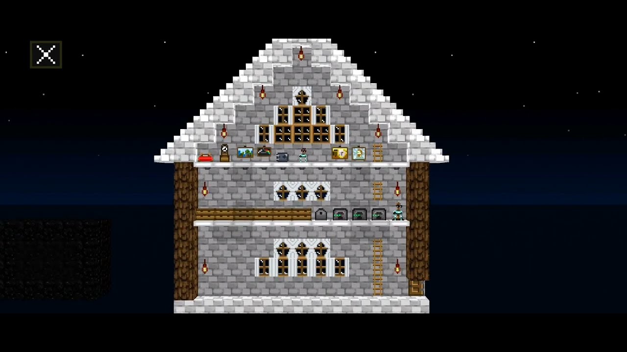 Tutorial how to build modern house (lost miner) - YouTube